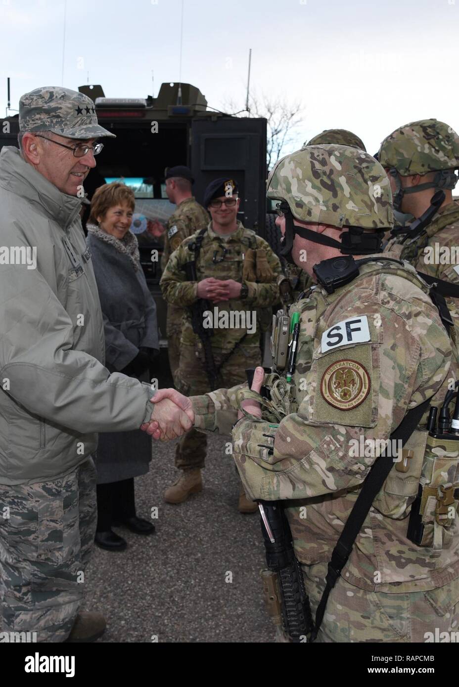 U.S. Air Force Gen. John E. Hyten, U.S. Strategic Command commander ...