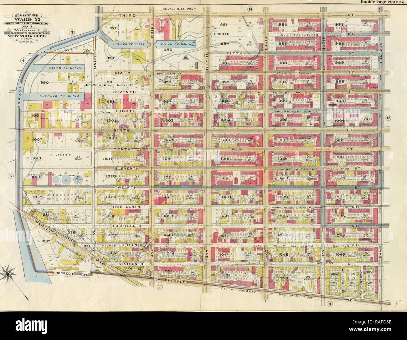 Part of Ward 22. Land Map Section, No. 4, Volume 1, Brooklyn Borough ...