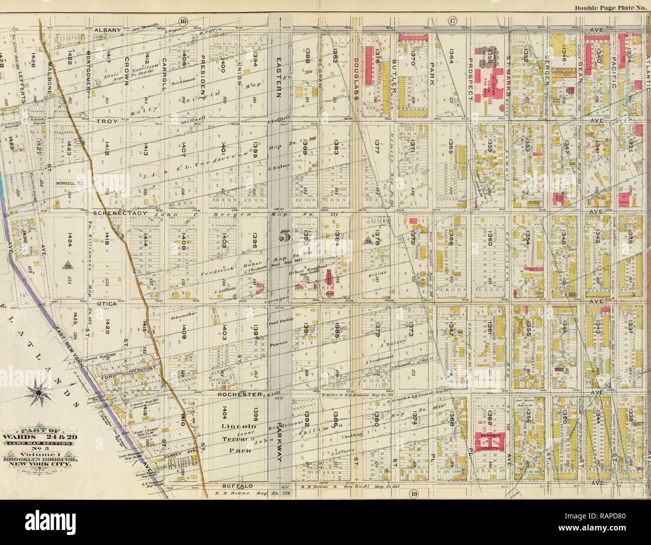 Old map of buffalo hi-res stock photography and images - Alamy