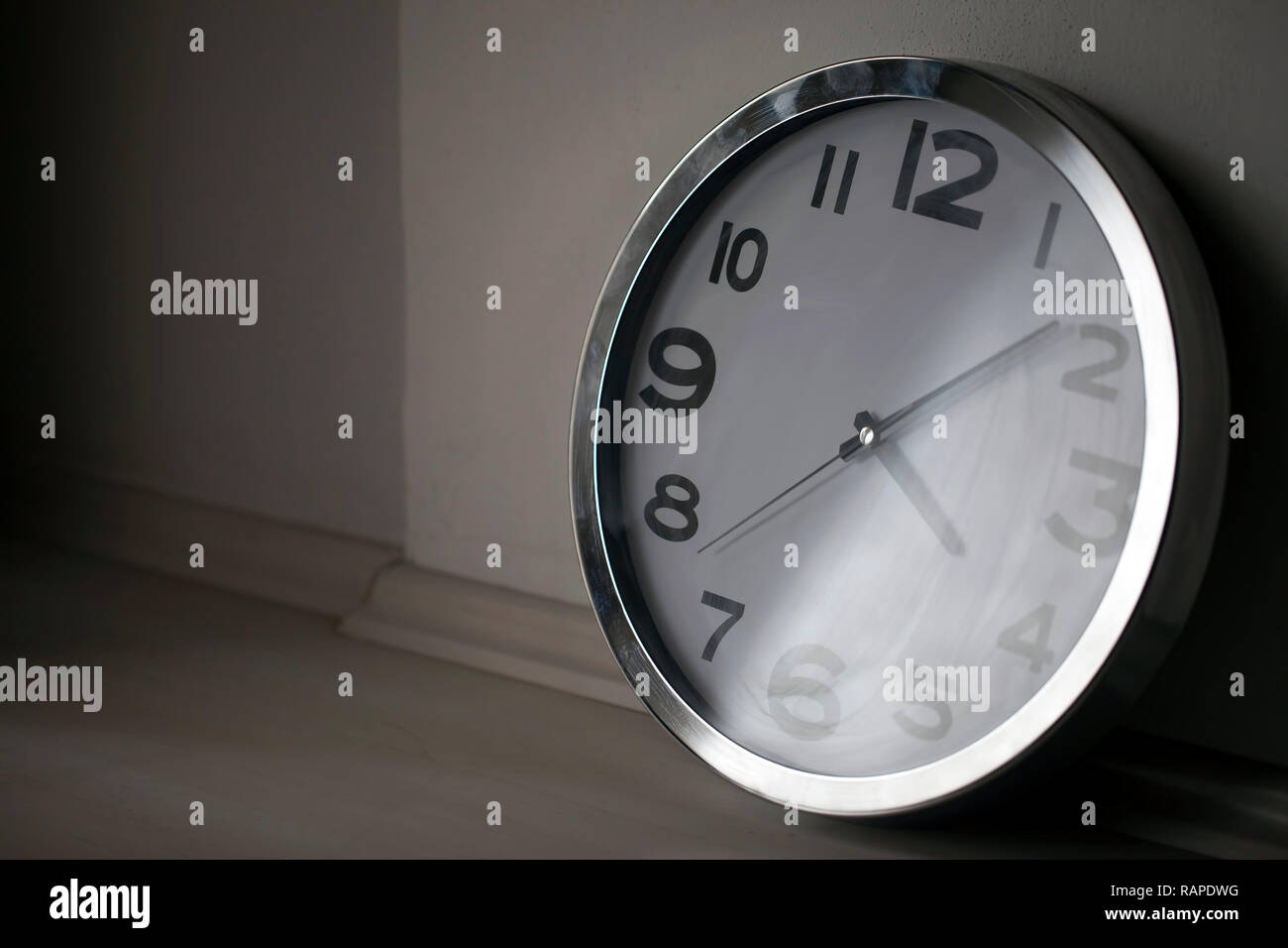 Retro Abstract Industrial Vintage Technology Clock Photo Stock Photo ...