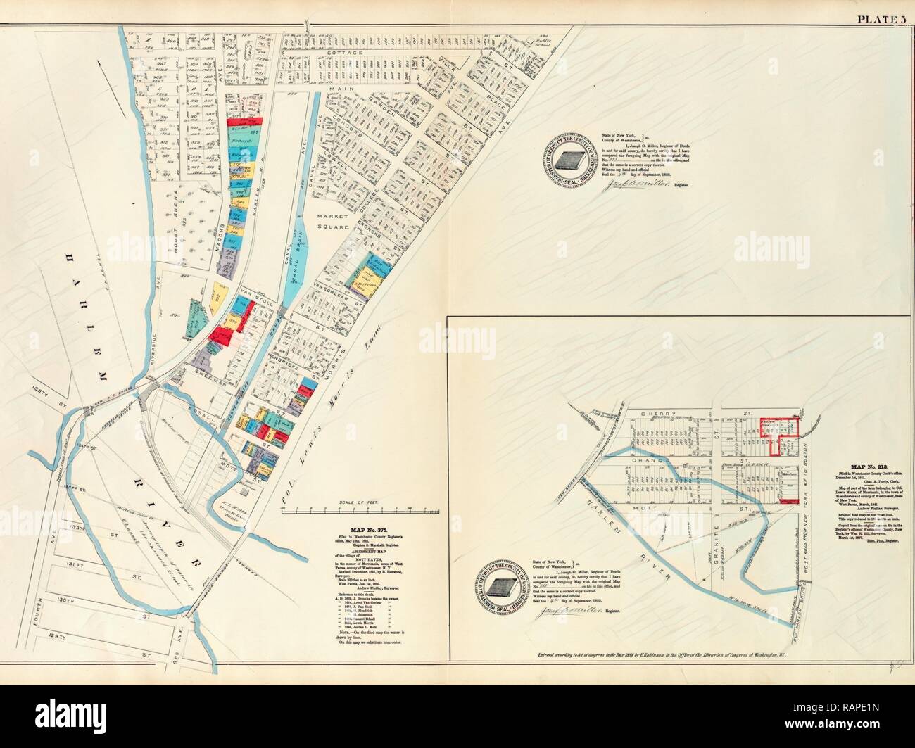 Macomb map hi-res stock photography and images - Alamy