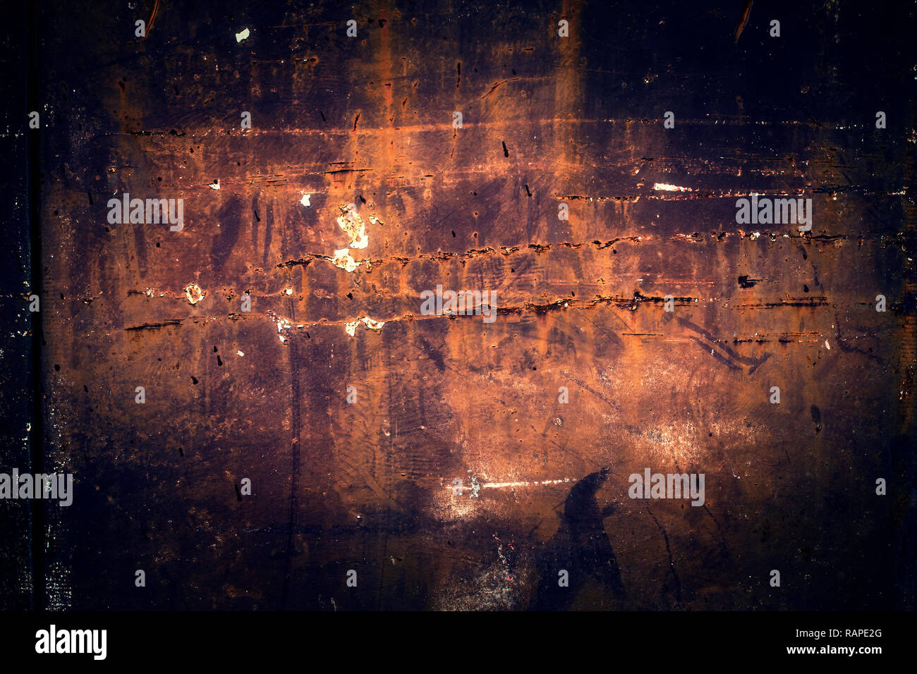 Industrial Concept Rusty Metal Background Macro Detail Photo Stock ...
