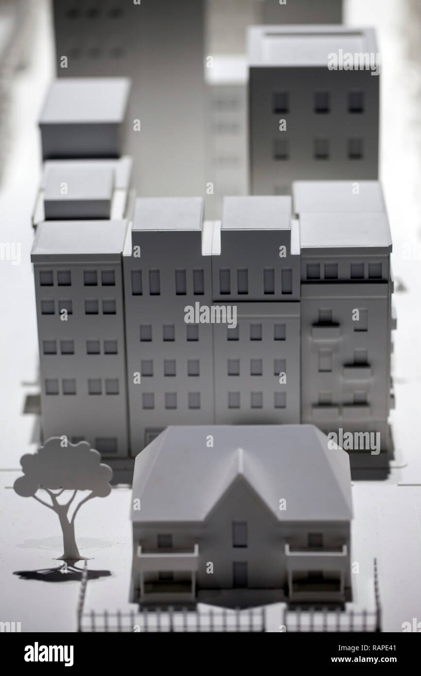 Business Concept Architecture Scale Model Building for Presentations ...