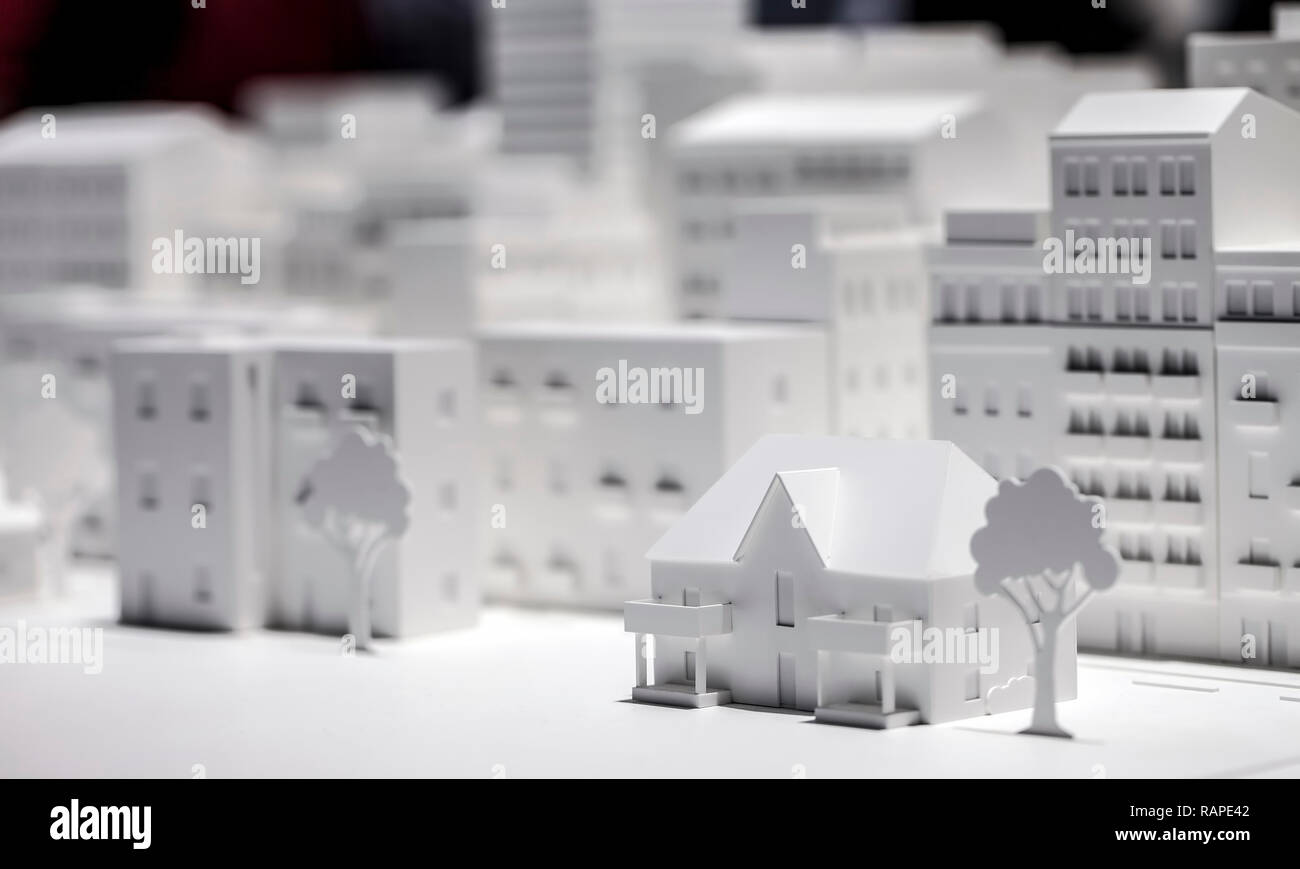 Business Concept Architecture Scale Model Building for Presentations ...