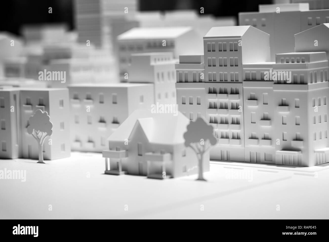 Business Concept Architecture Scale Model Building for Presentations ...