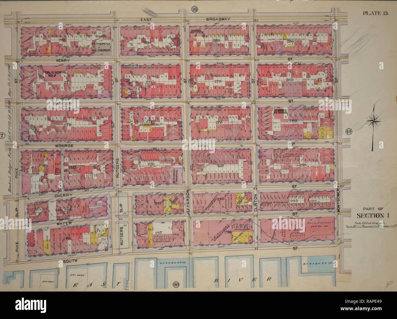 Map of pike new york hi-res stock photography and images - Alamy