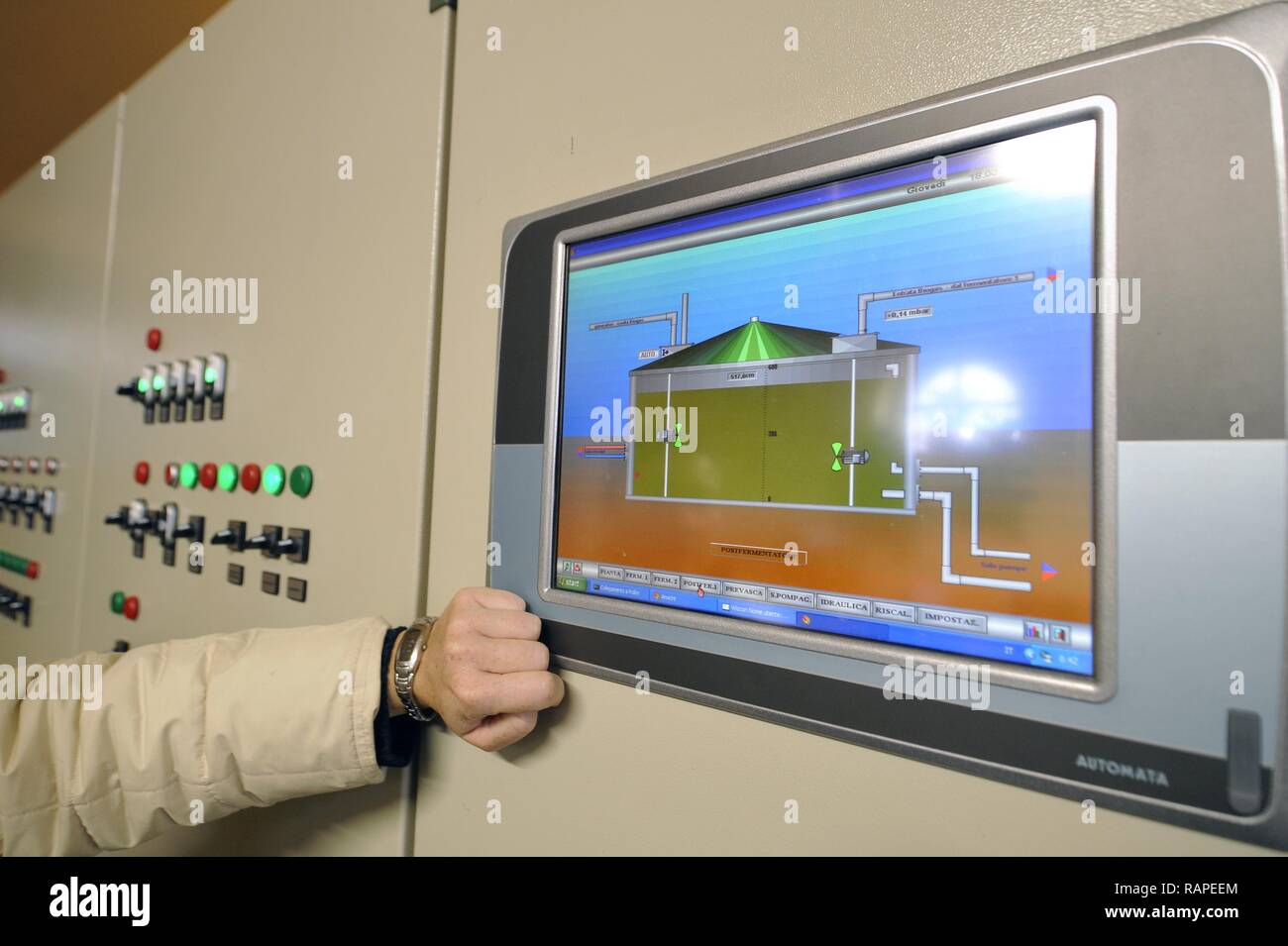 Gambarana (Pavia, Italy) plant for production of electricity from ...