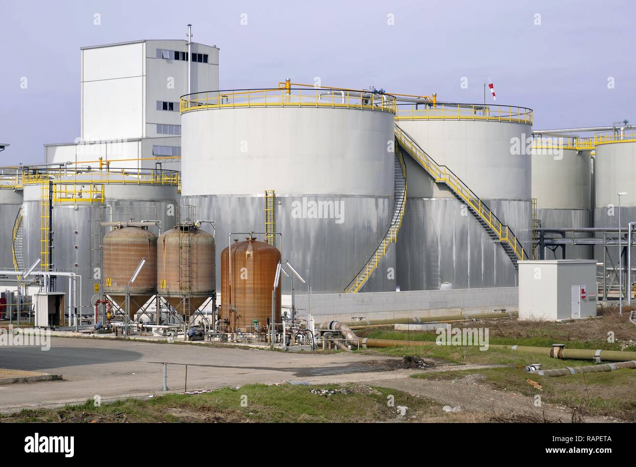 Oxem refinery in Mezzana Bigli (Pavia, Italy), production of biodiesel ...