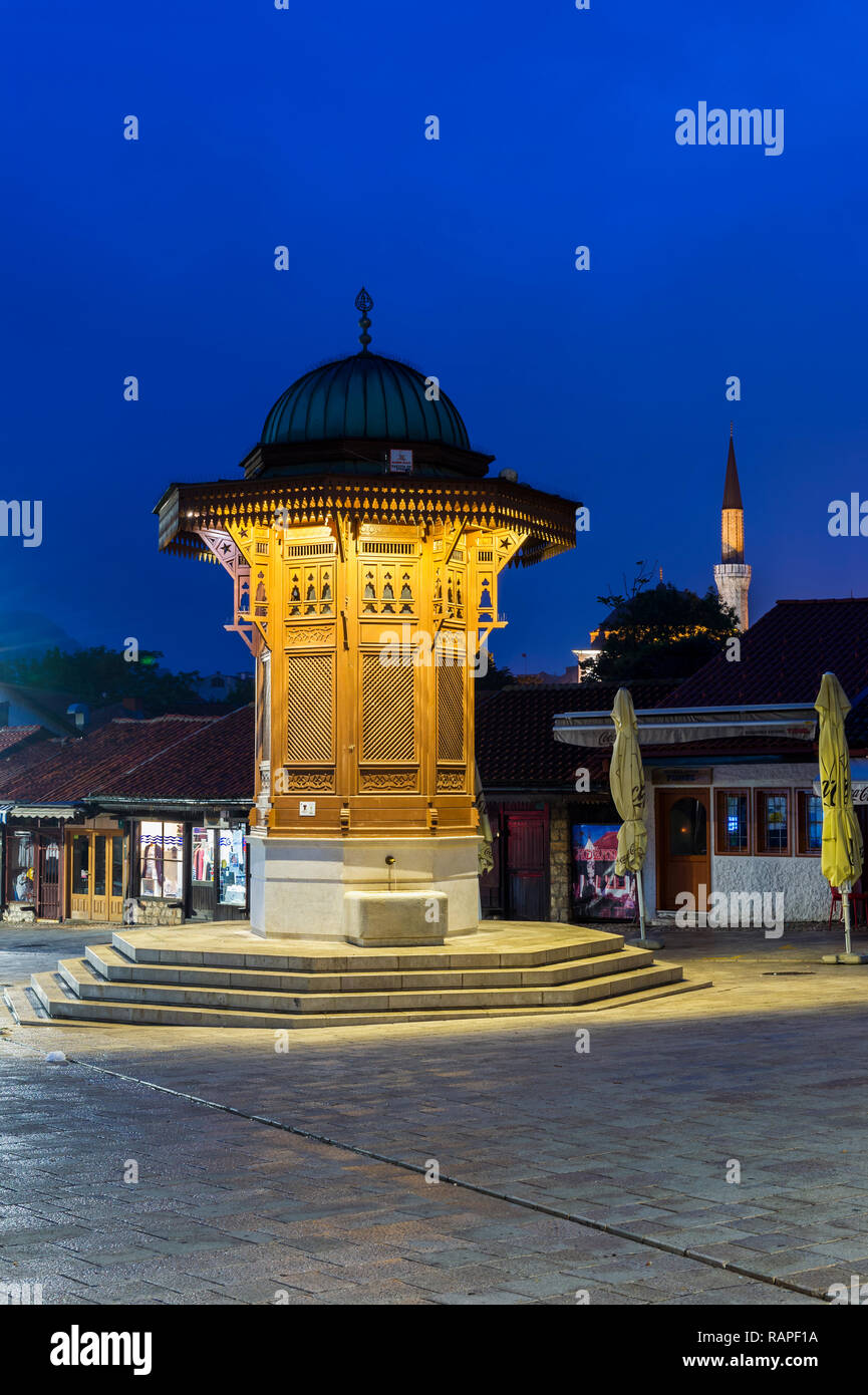 Sebilj bascarsija sarajevo bosnia herzegovina hi-res stock photography ...