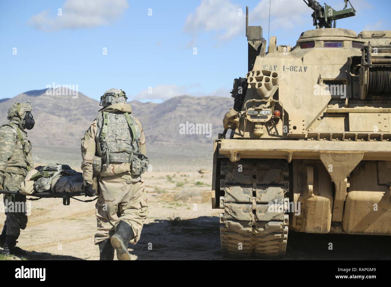 U.S. Soldiers, assigned to the 2nd Brigade, 1st Cavalry Division, team ...