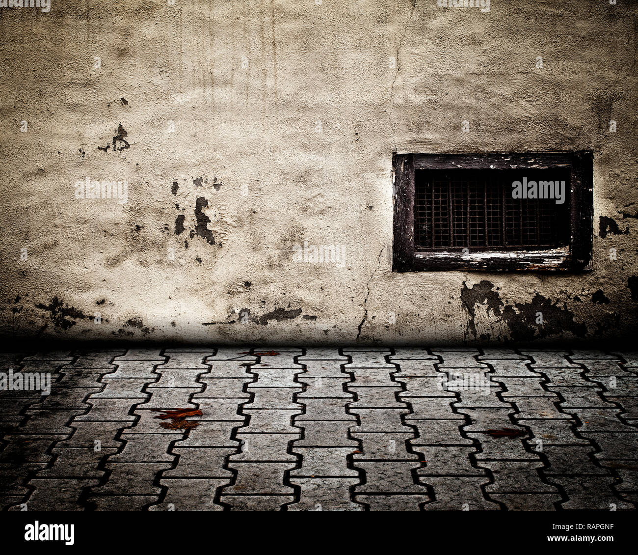 Abstract Grunge Stone Wall Urban Interior Stage Background Stock Photo ...