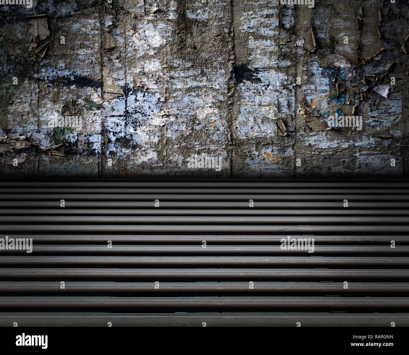 Abstract Grunge Stone Wall Urban Interior Stage Background Stock Photo ...