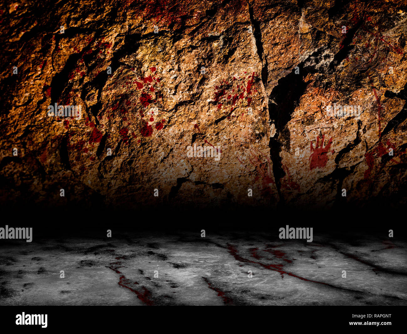 Abstract Grunge Stone Wall Urban Interior Stage Background Stock Photo ...