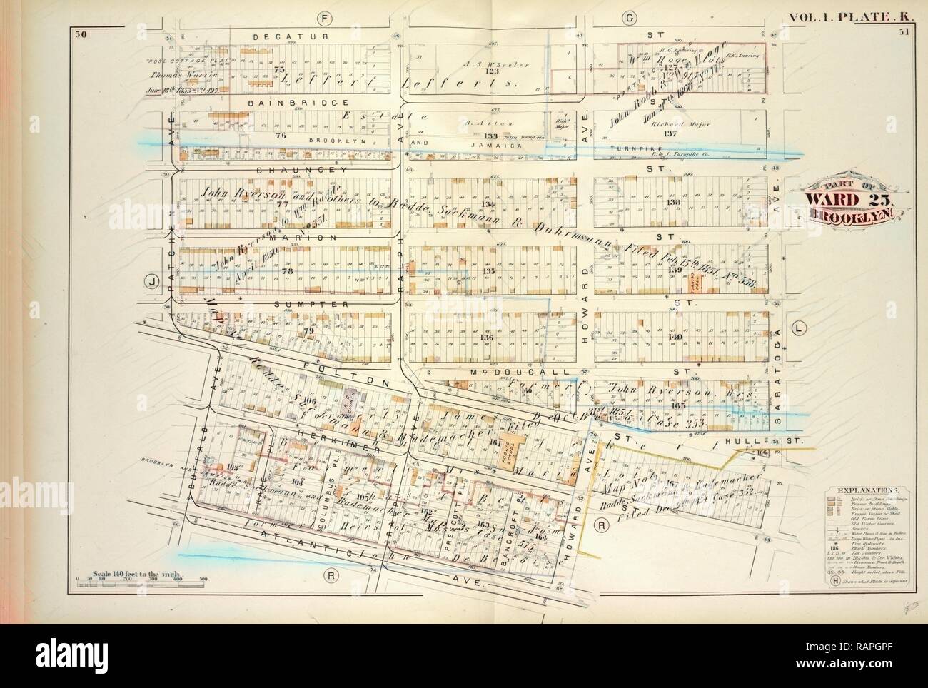 Map of decatur hi-res stock photography and images - Alamy