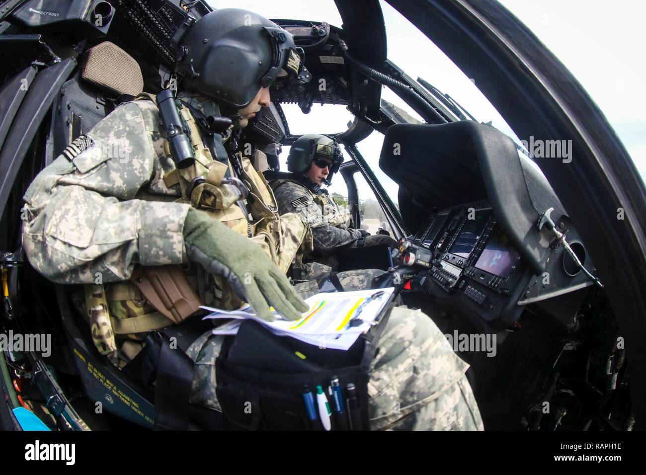 Pilots assigned 2nd Assault Helicopter Battalion, 82nd Combat Aviation ...