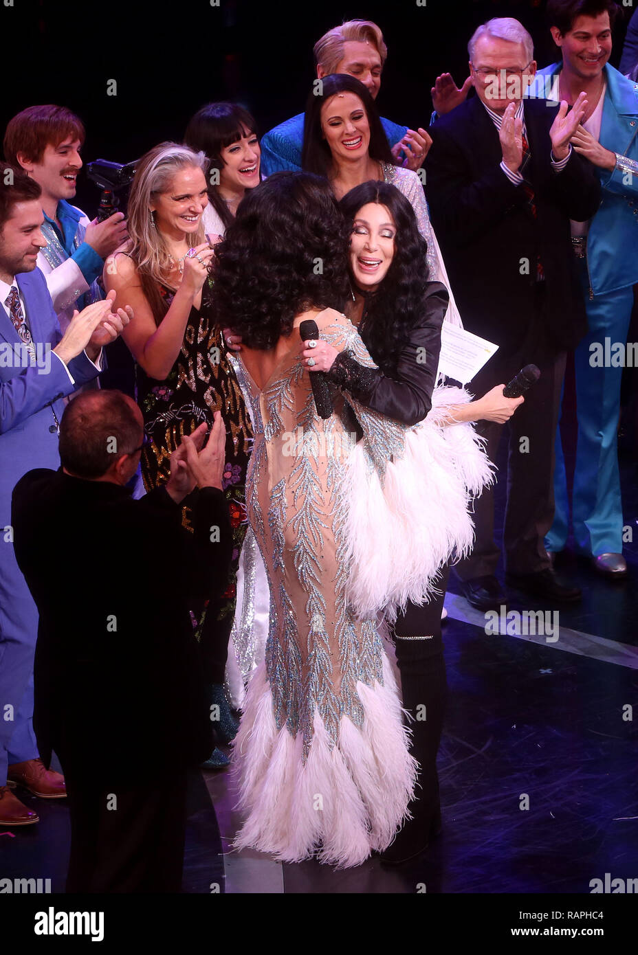 Opening night of The Cher Show at the Neil Simon Theatre - Curtain Call ...