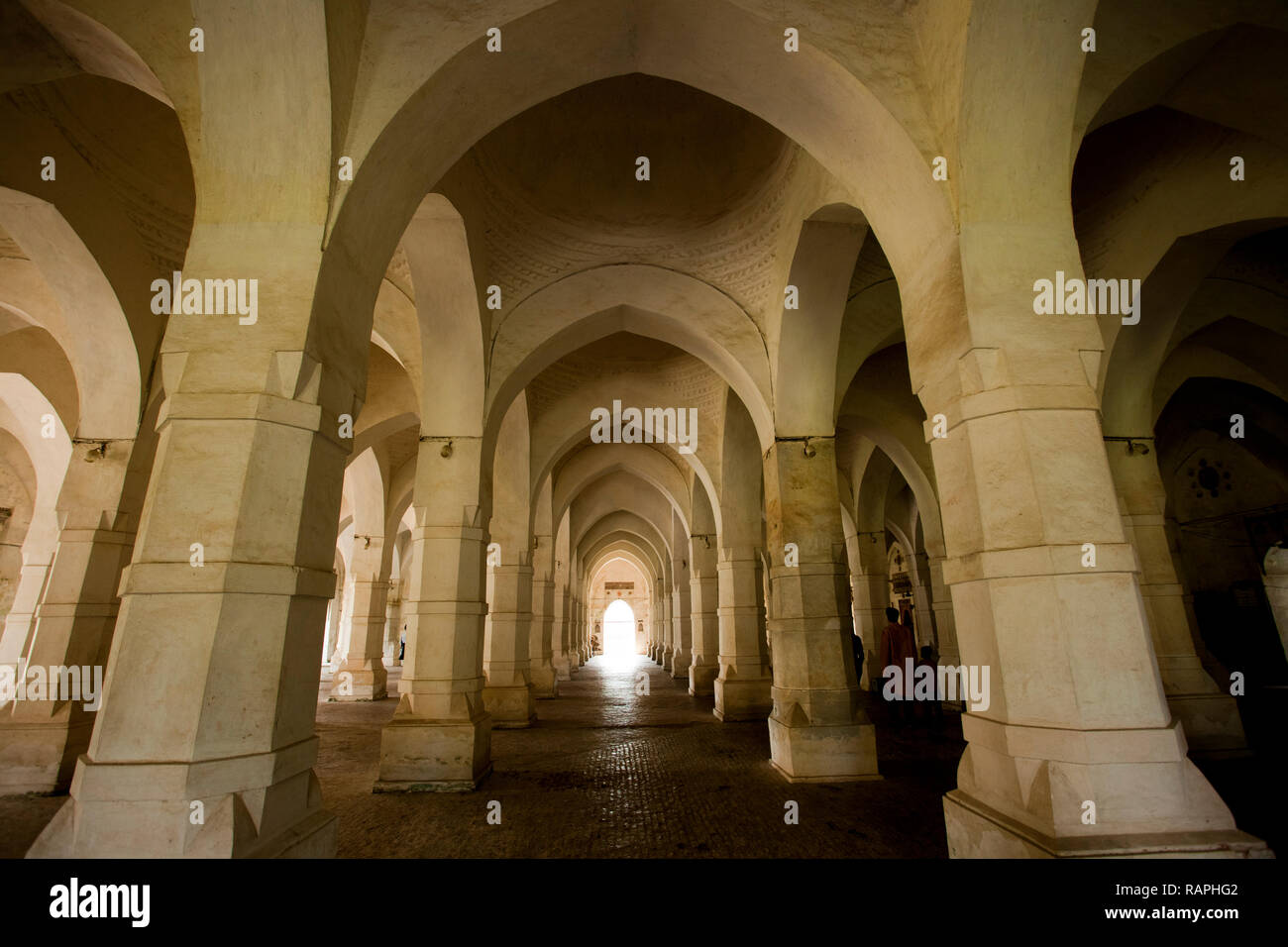 Interior of the Shatgumbad Mosque is the largest of the Sultanate ...