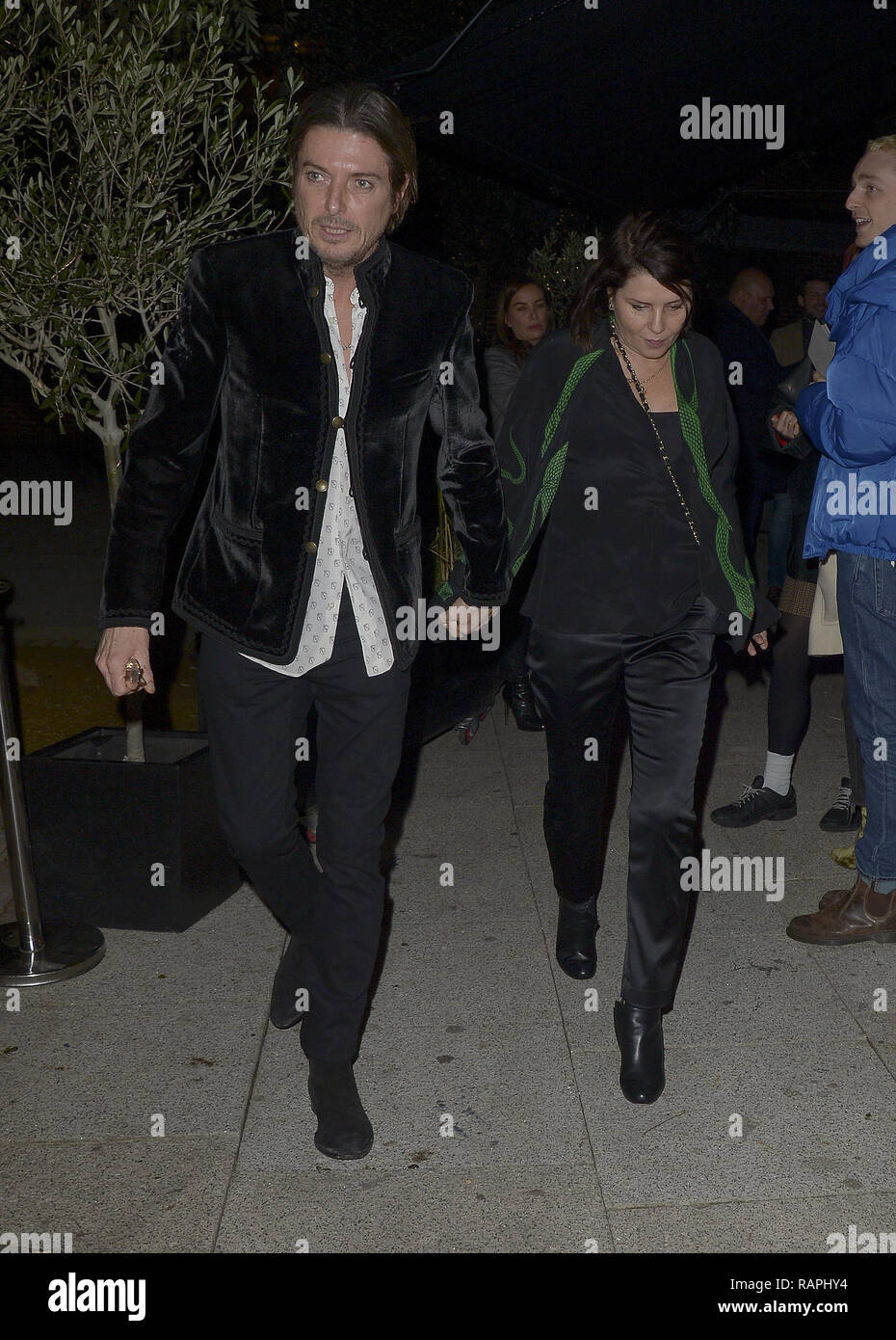 Various Celebrities seen leaving Laylow Notting Hill Featuring: Darren ...