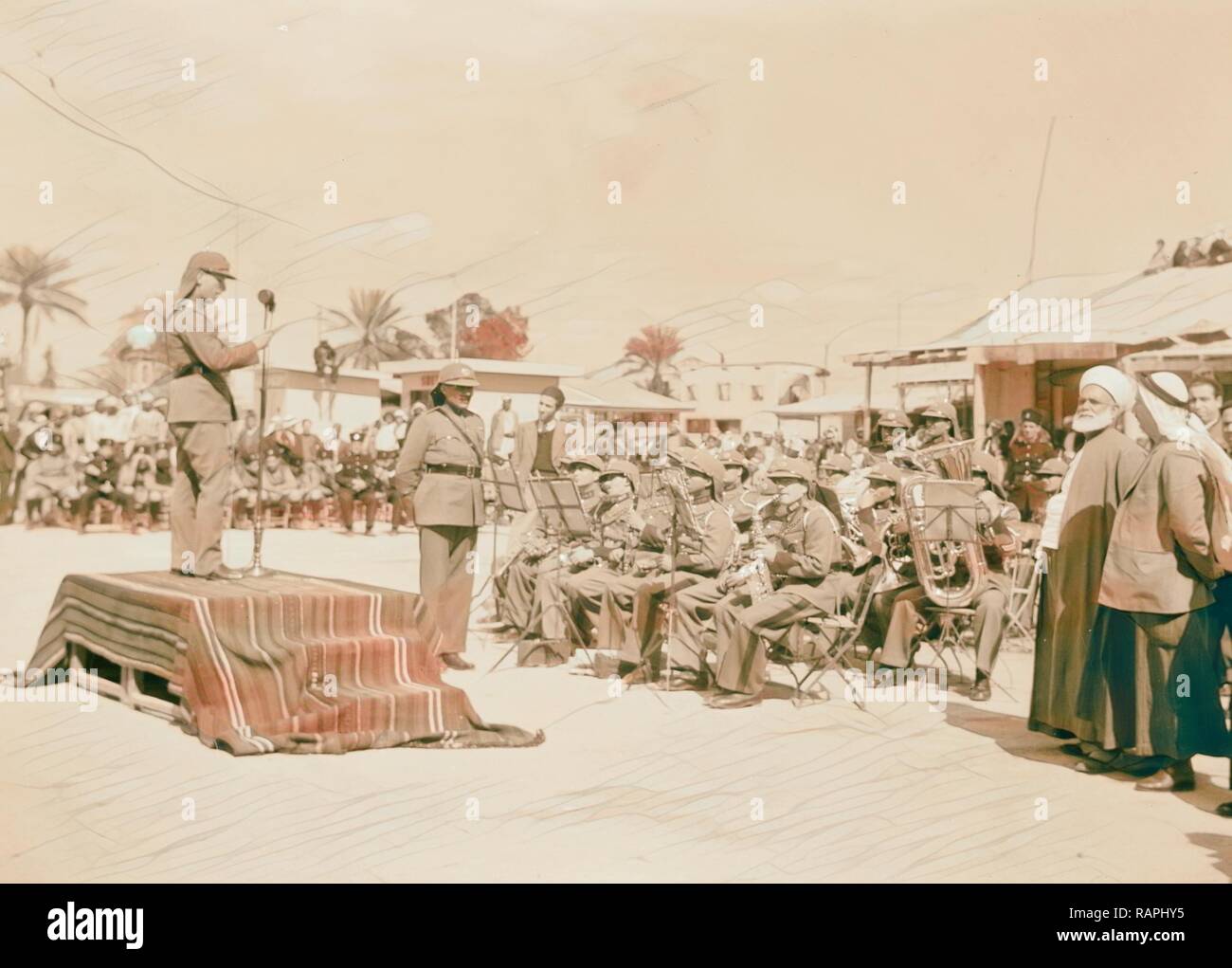 Jericho entertainment by the Palestine Broadcasting Service. Arab ...
