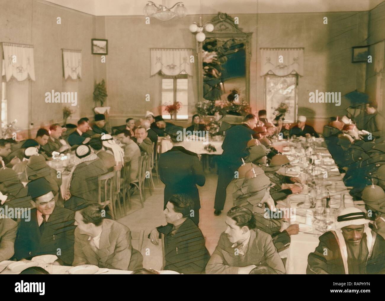 Jericho entertainment by the Palestine Broadcasting Service. Guests ...