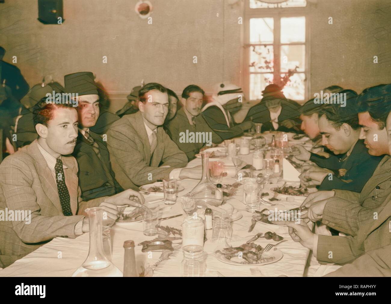 Jericho entertainment by the Palestine Broadcasting Service. Guests ...
