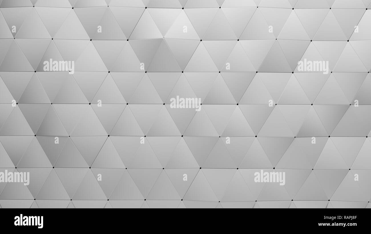 Triangle tiles Black and White Stock Photos & Images - Alamy