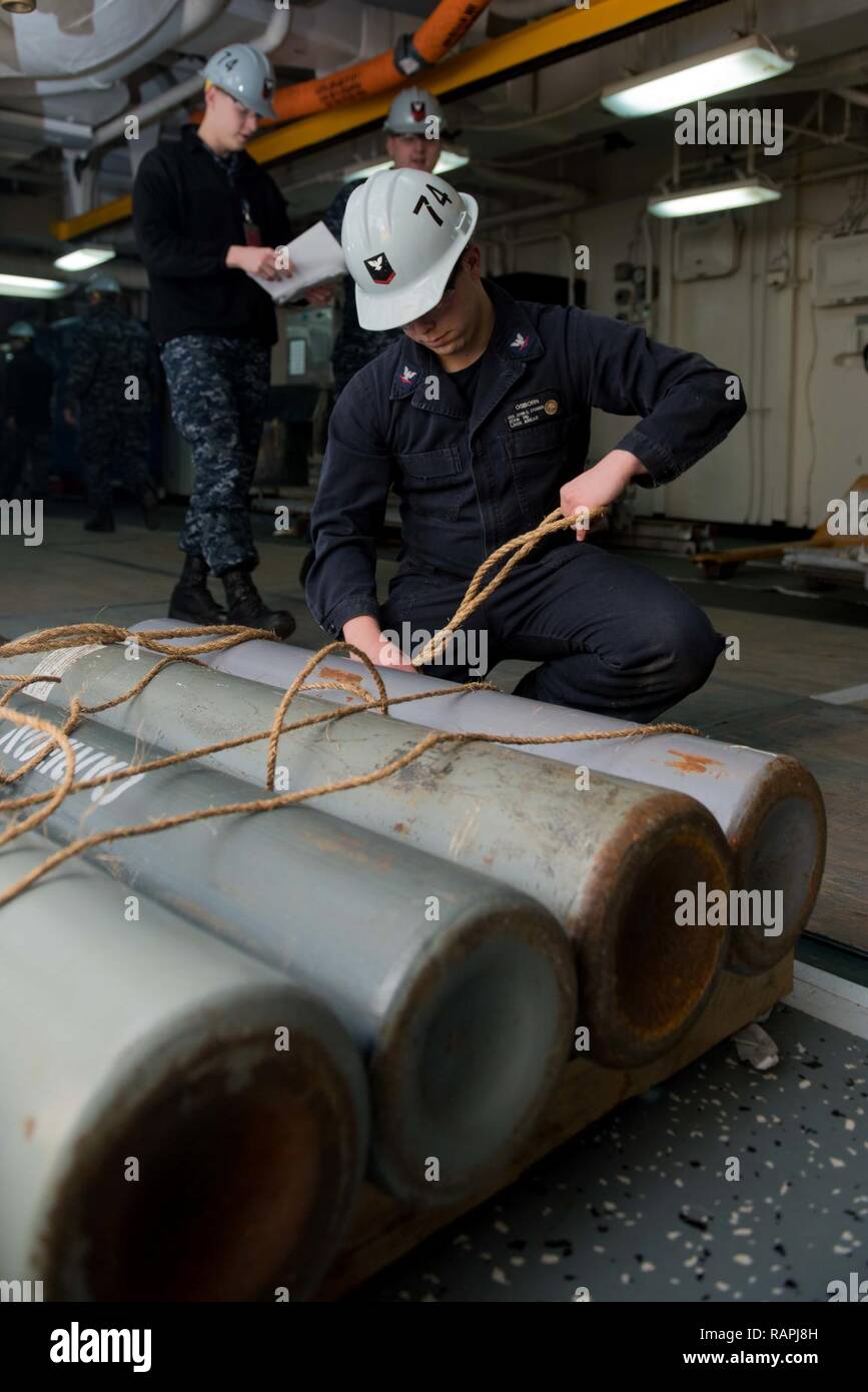 BREMERTON, Washington (Feb. 23, 2017) Hull Maintenance Technician 3rd ...
