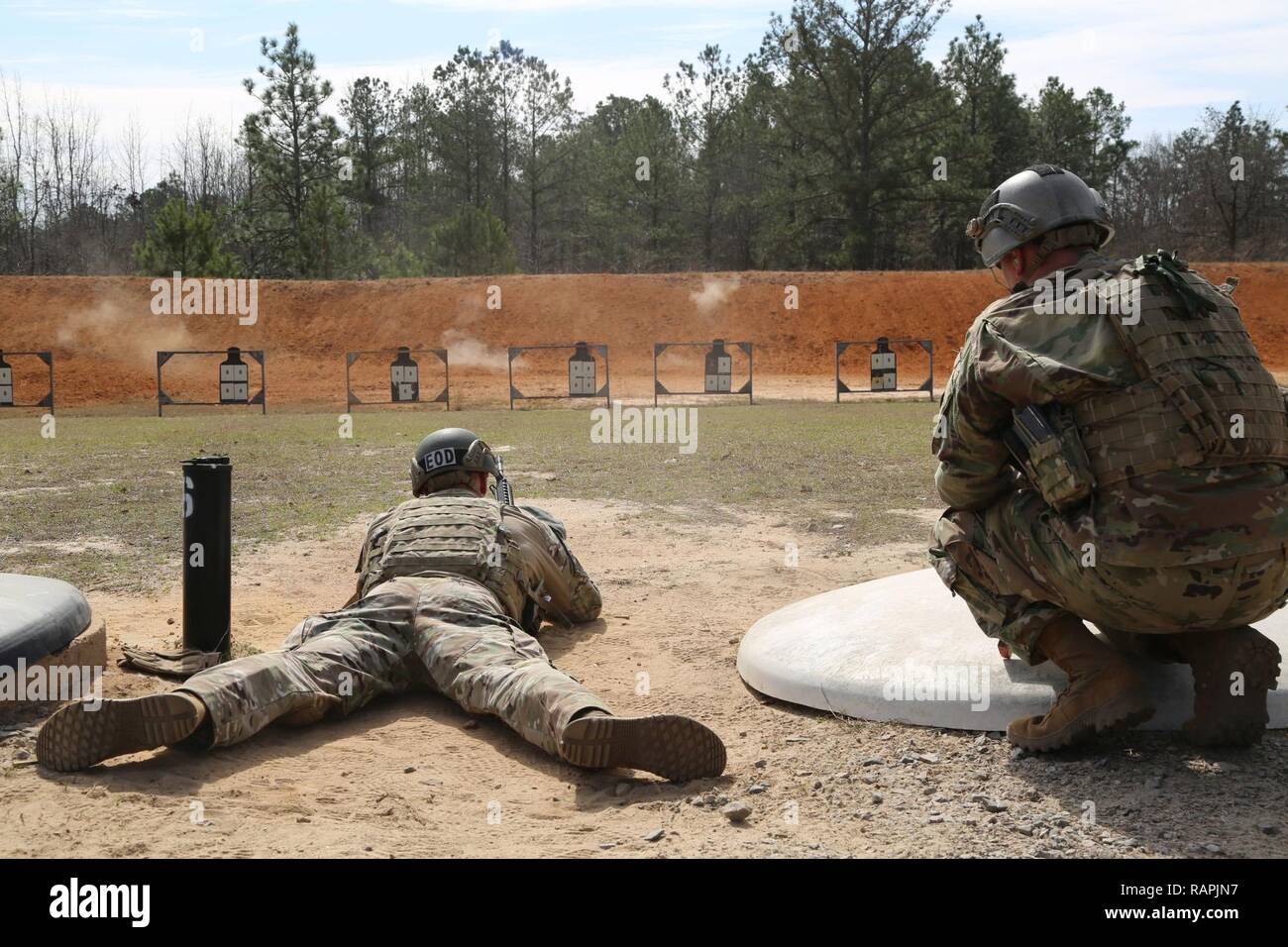 U.S. Army Staff Sgt. Eric Fitzgerald, 767th Ordnance Company (EOD ...