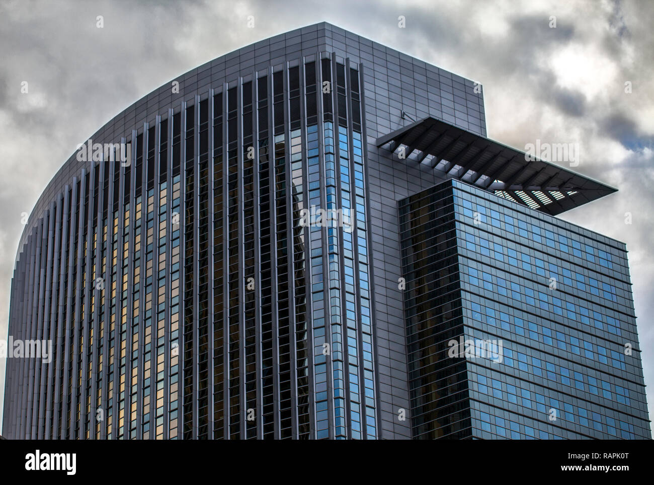 Huge Business Glass Architecture Tower Building Photo Stock Photo - Alamy