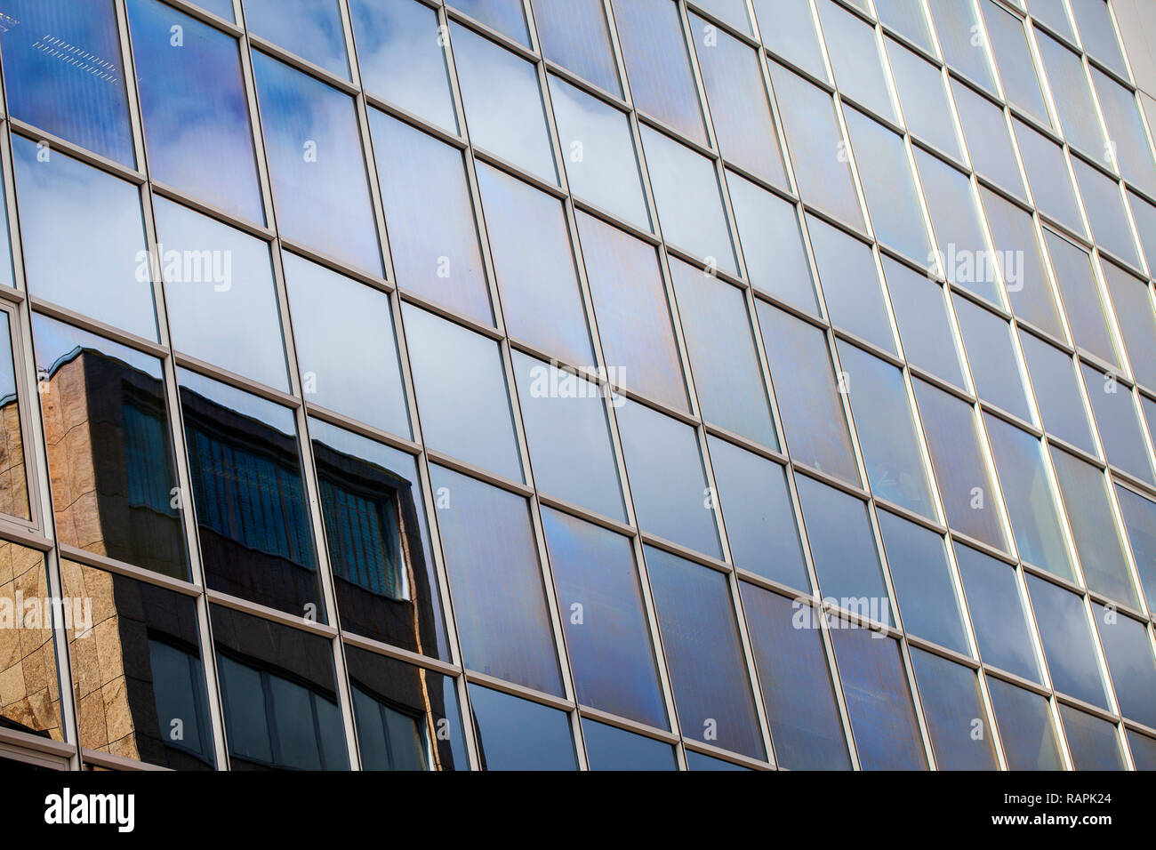 Huge Business Glass Architecture Tower Building Photo Stock Photo - Alamy