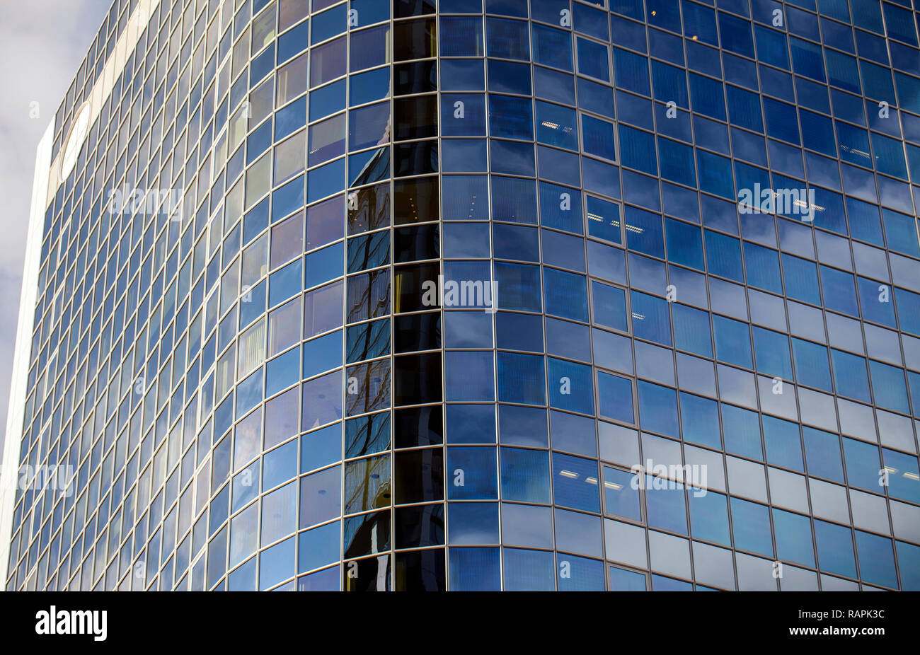 Huge Business Glass Architecture Tower Building Photo Stock Photo - Alamy