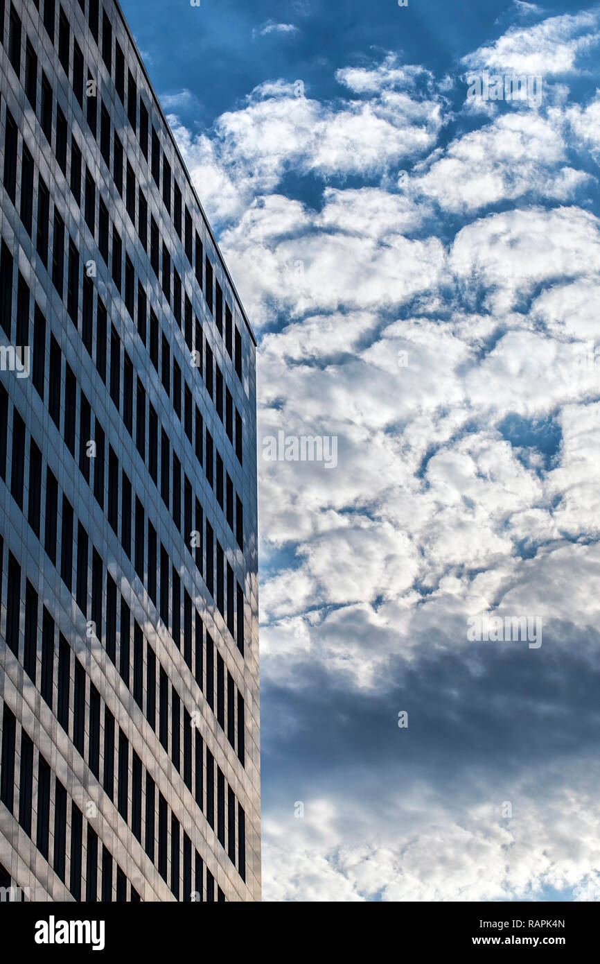 Huge Business Glass Architecture Tower Building Photo Stock Photo - Alamy
