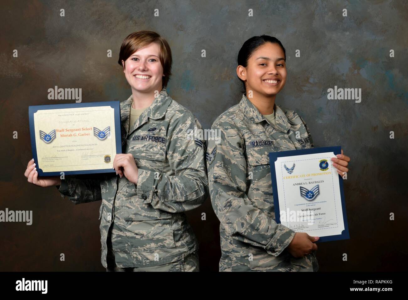 U.S. Air Force Senior Airman Andrea Raudales 609th Air Communications ...