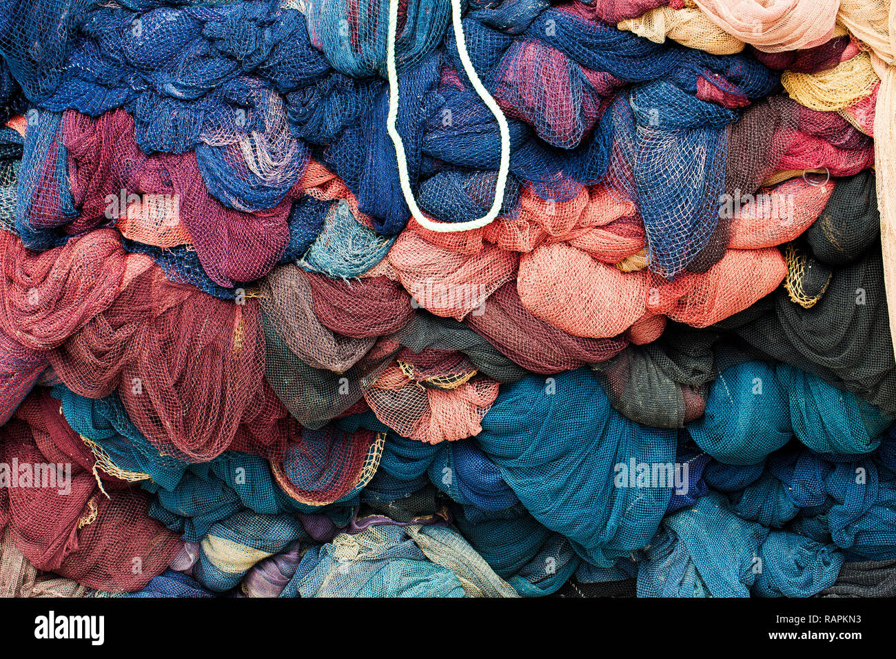 Abstract Industry Maritime Fishnet Ropes Fishing Lines Photo Stock ...