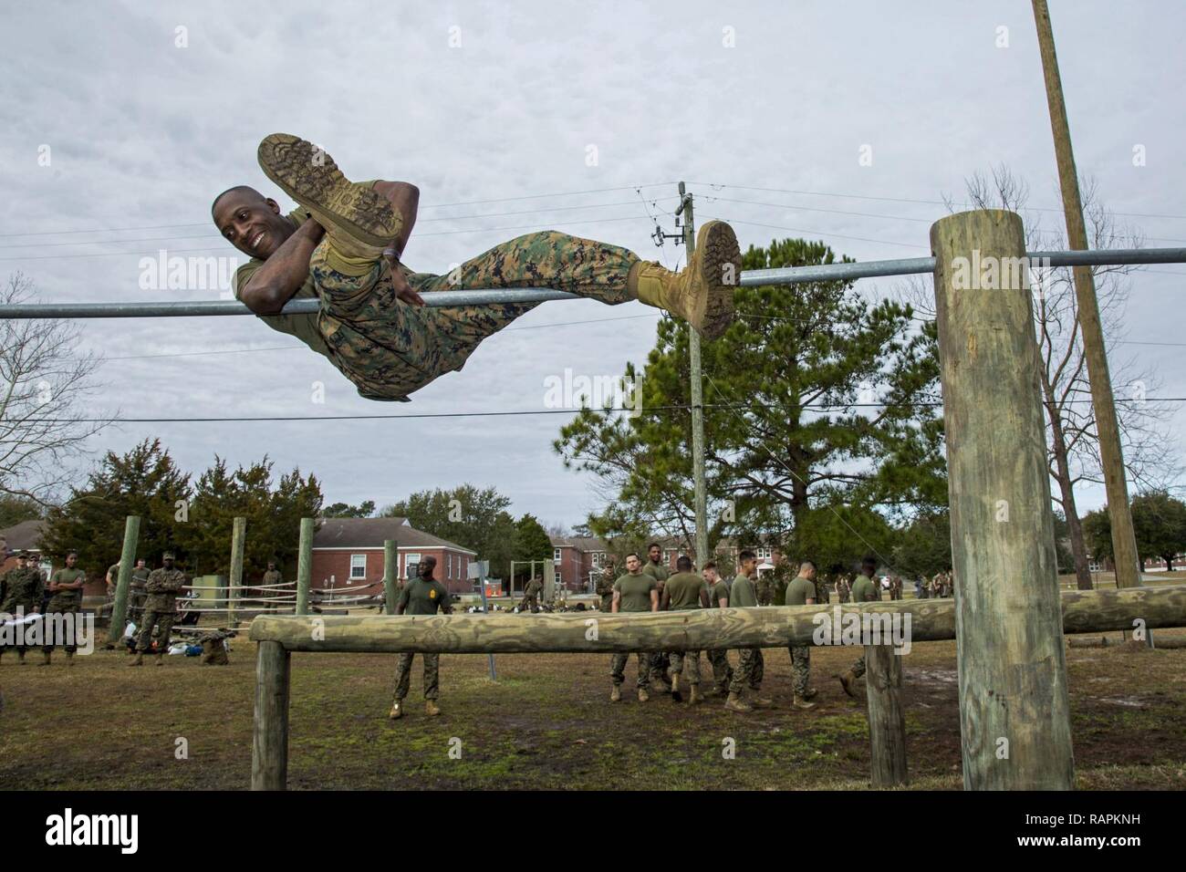 U.S. Marine Corps Sgt. Maj. Johnnie M. Hughes, sergeant major ...