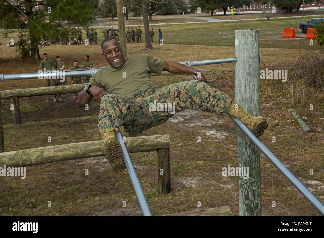 U.S. Marine Corps Sgt. Maj. Johnnie M. Hughes, sergeant major ...