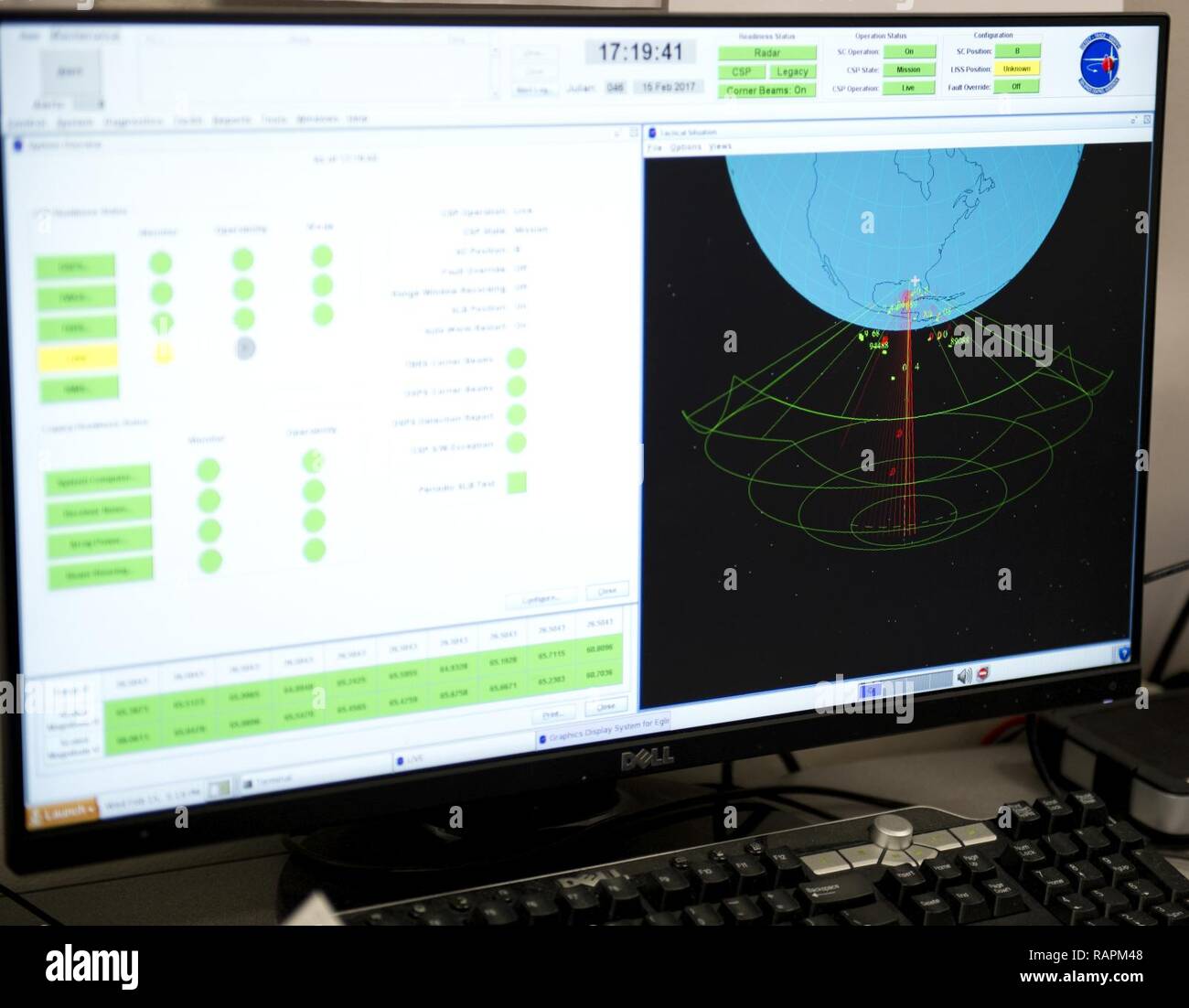 Using the world's most powerful phased array radar, 20th Space Control ...