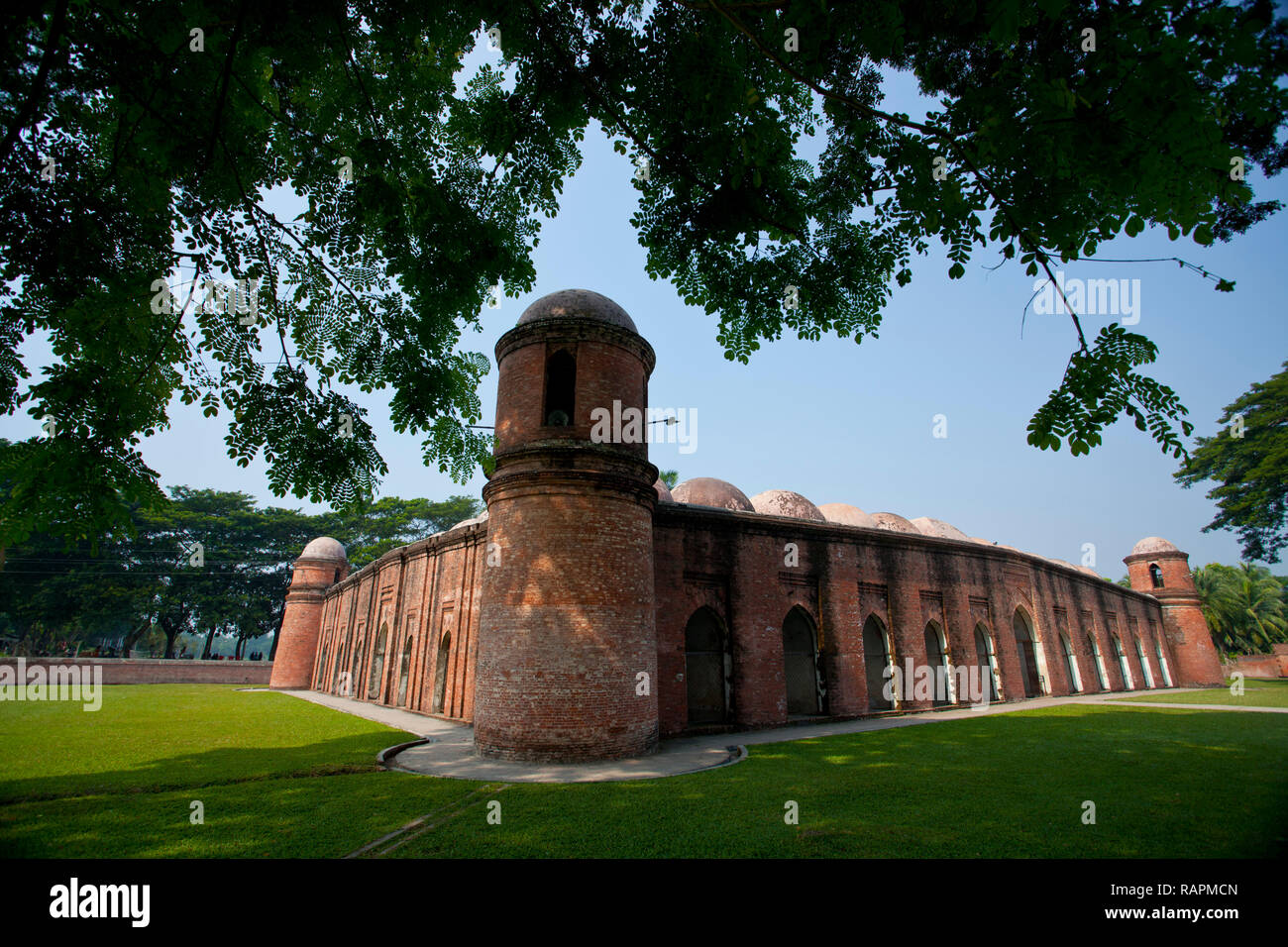 Shatgumbad Mosque. It is the largest of the Sultanate mosques in ...