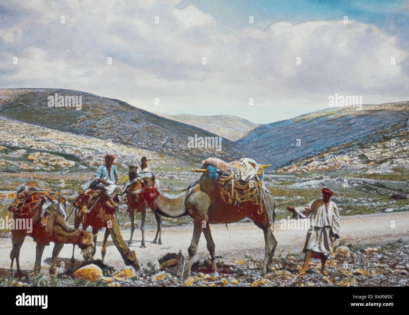 Jaffa to Jerusalem, Valley of Ajalon. Joshua 1012-15. 1950, Israel ...