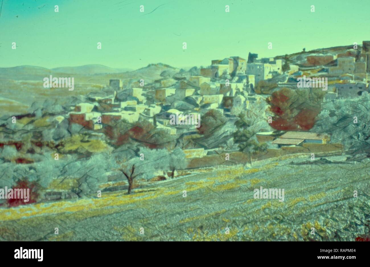Jaffa to Jerusalem, Kirjath Jearim. Abu Ghosh. I Sam. 71-2. 1950 ...