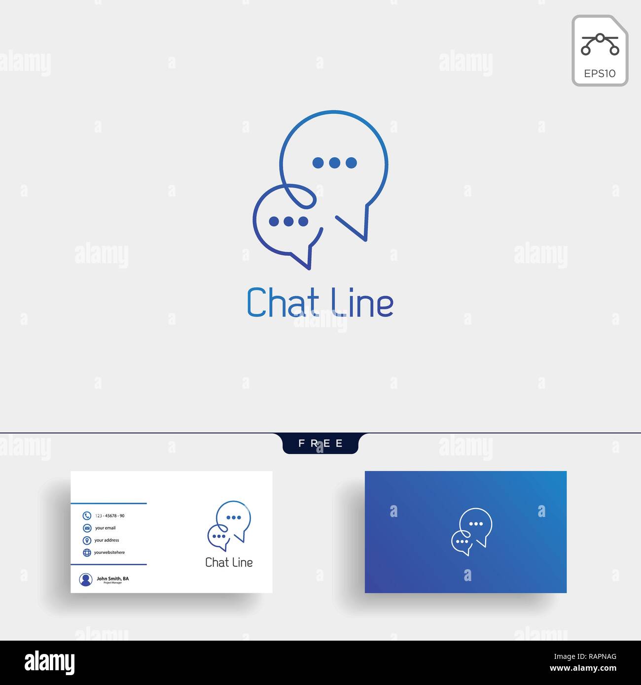 Chat, Message, speech, Conversation logo template vector illustration ...