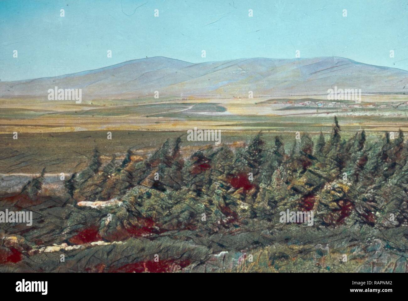 Northward from Jerusalem. Hill of Moreh or Mt. Gilboa (Little Hermon ...