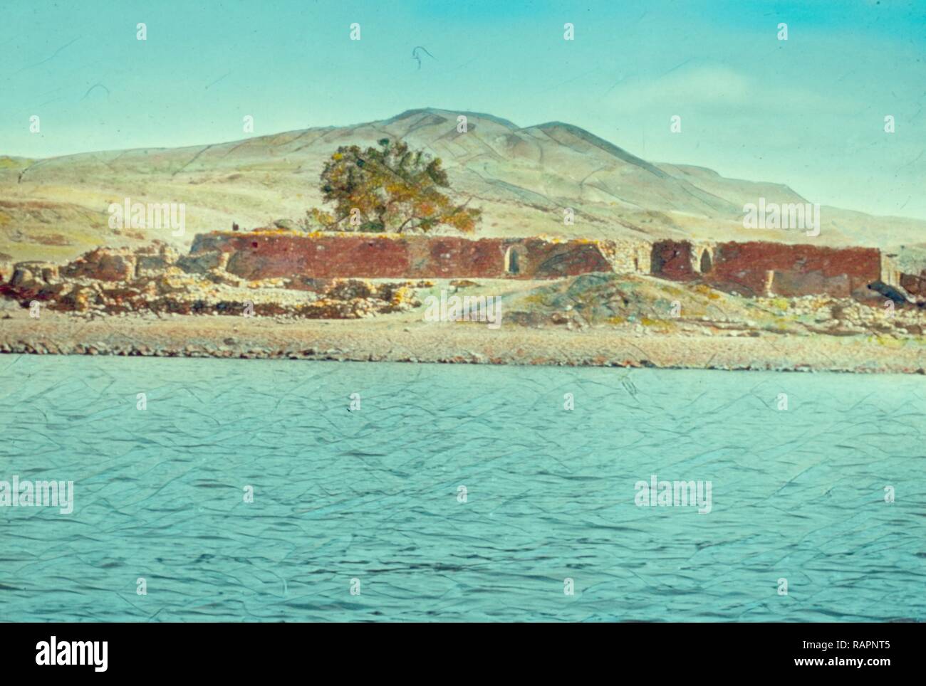 Around the Sea of Galilee. Hill of Gamala. 1950, Syria, Gamala (Extinct ...