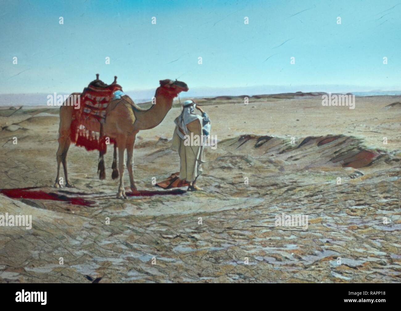 Wilderness of Shur. Exodus 1522. 1950, Egypt, Sinai. Reimagined by ...