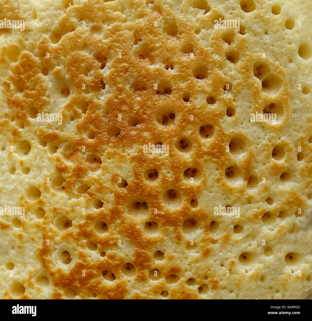 Pan Cake Food Macro. Very Close Up Photo so you can use it as a ...