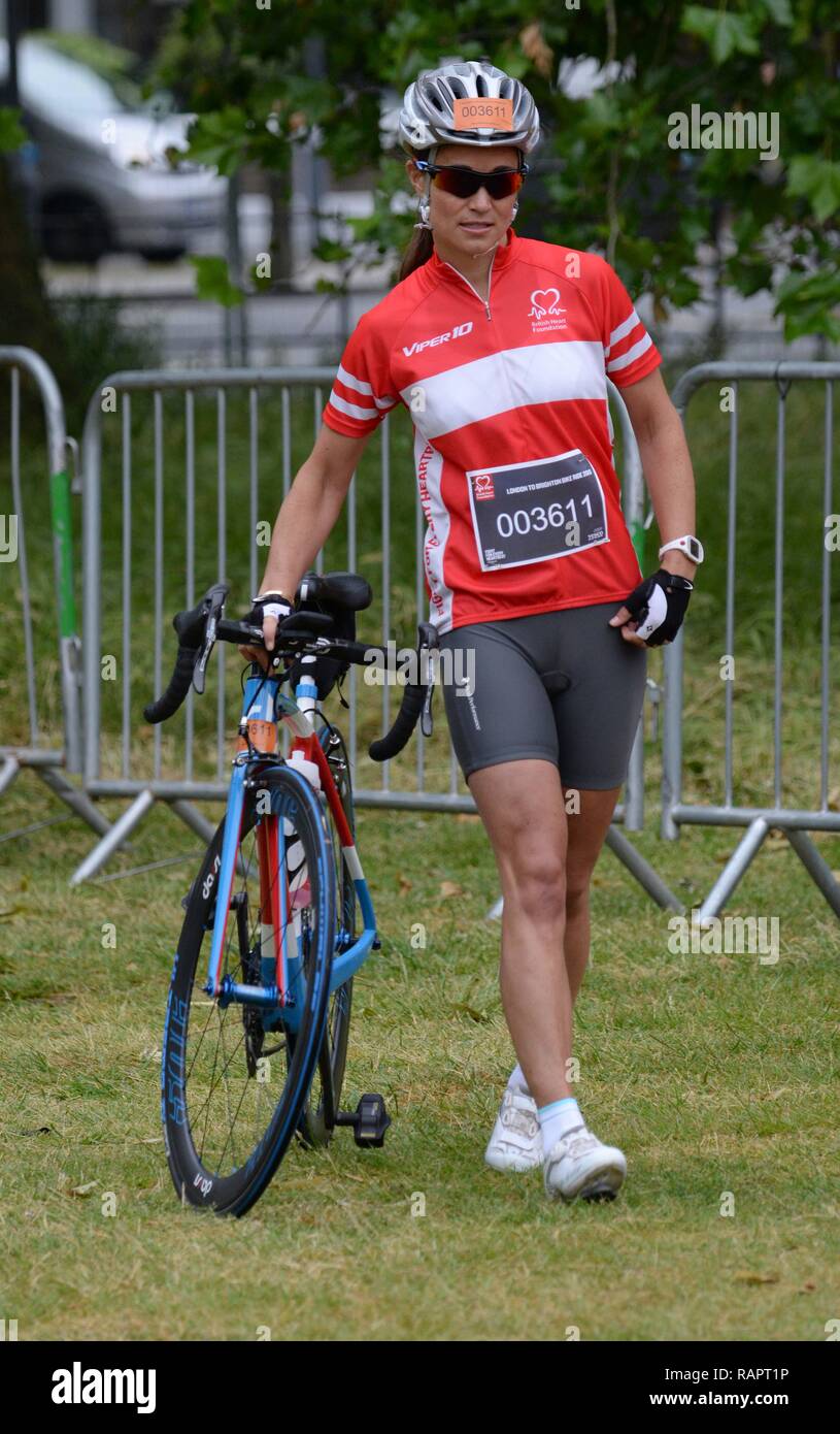 Pippa and James Middleton participate in the British Heart Foundation's ...