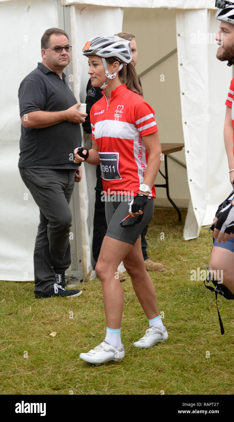 Pippa and James Middleton participate in the British Heart Foundation's ...