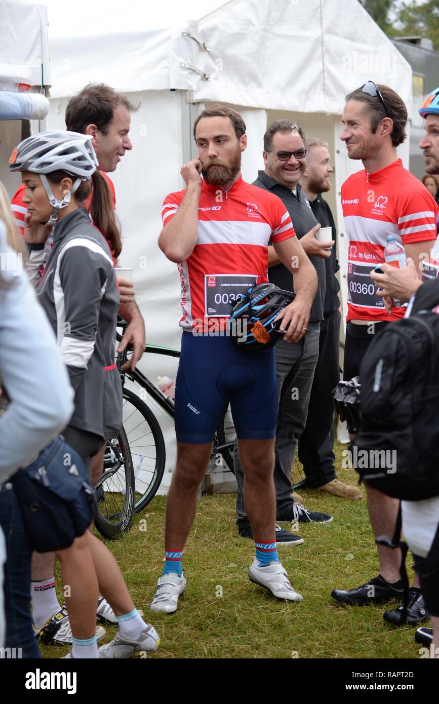 Pippa and James Middleton participate in the British Heart Foundation's ...