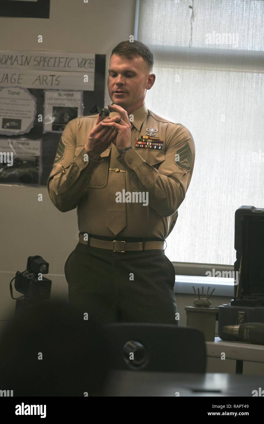 Staff Sgt. Robert Bouchard, explosive ordnance disposal technician ...