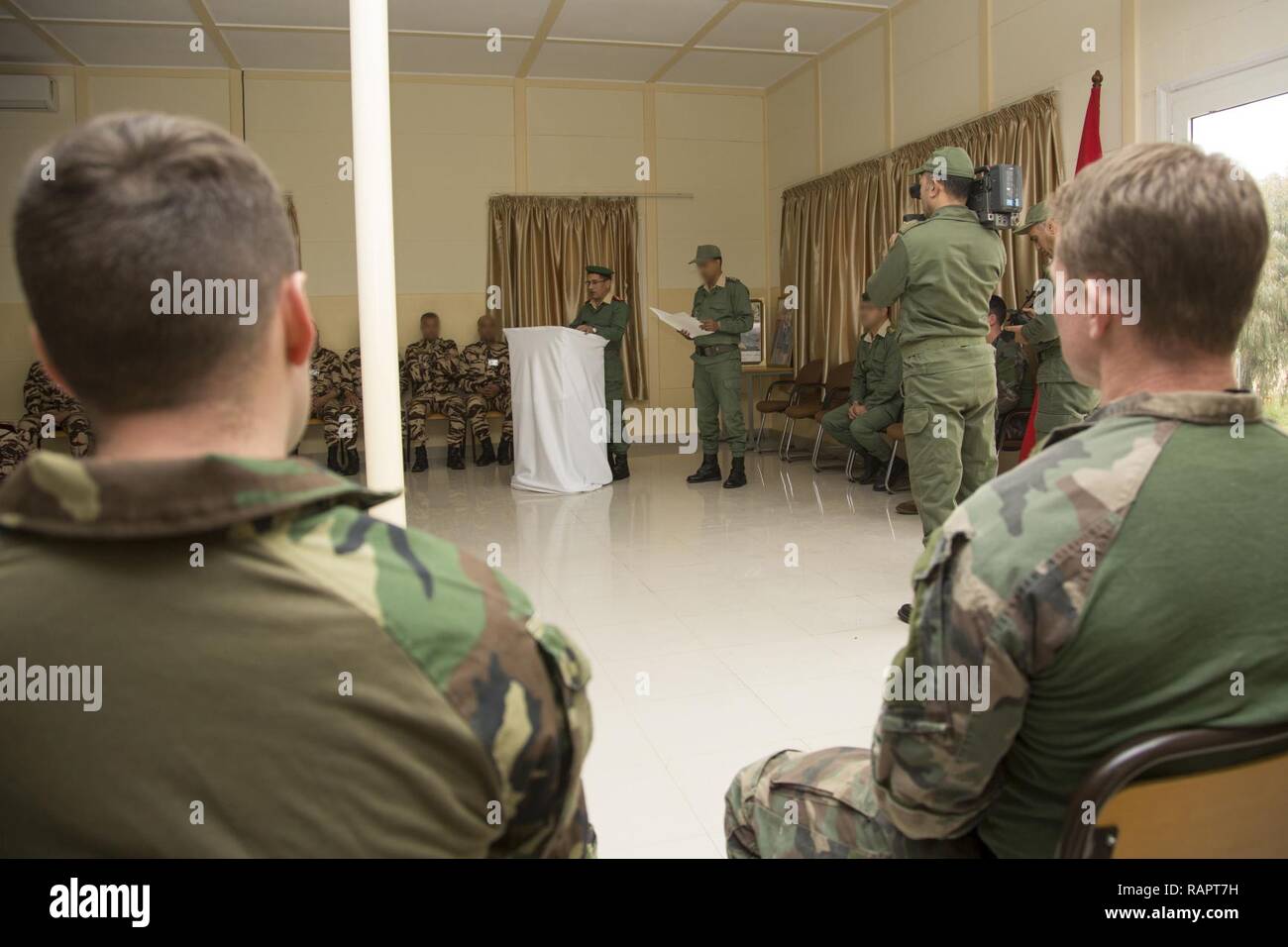 Brig Gen Mohammed Benlouali Operations Commander For Moroccos